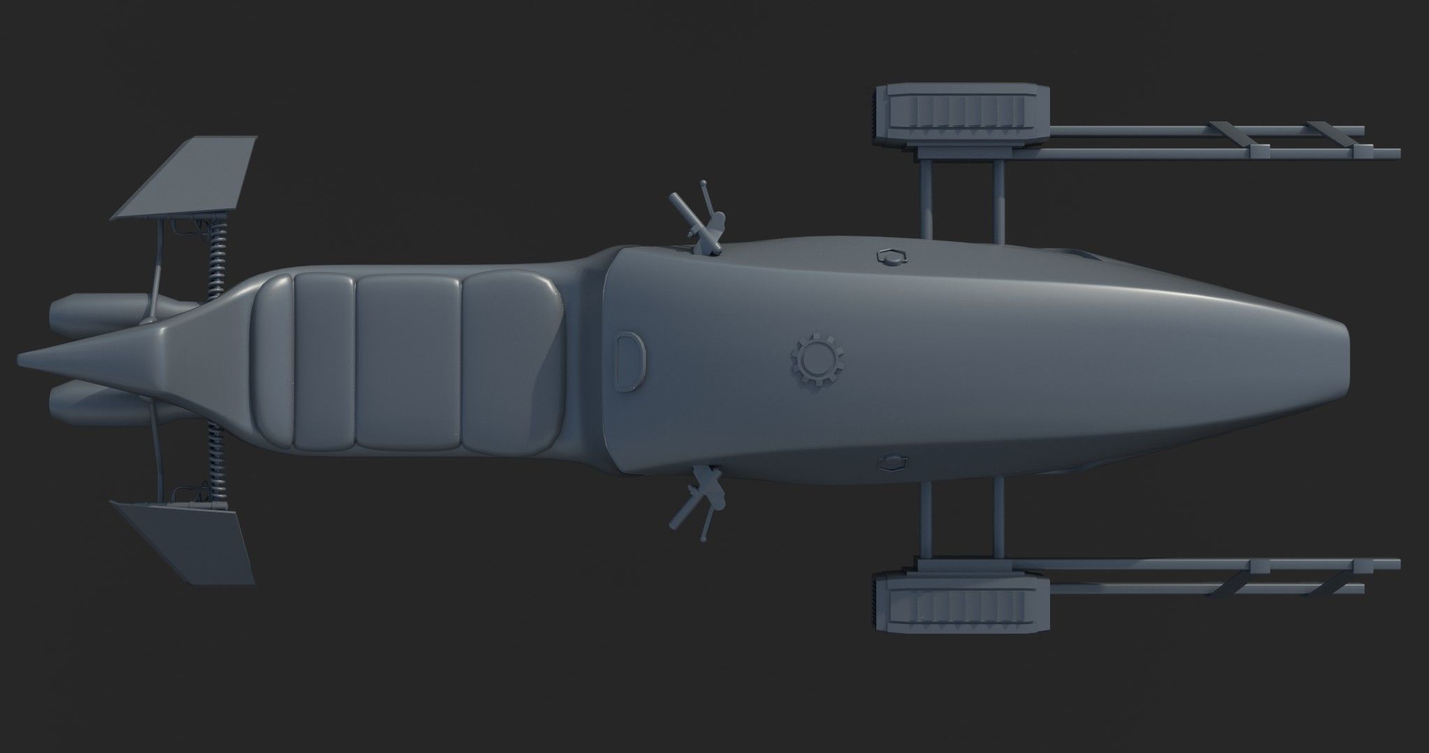 3D model Space Bike VR / AR / low-poly | CGTrader