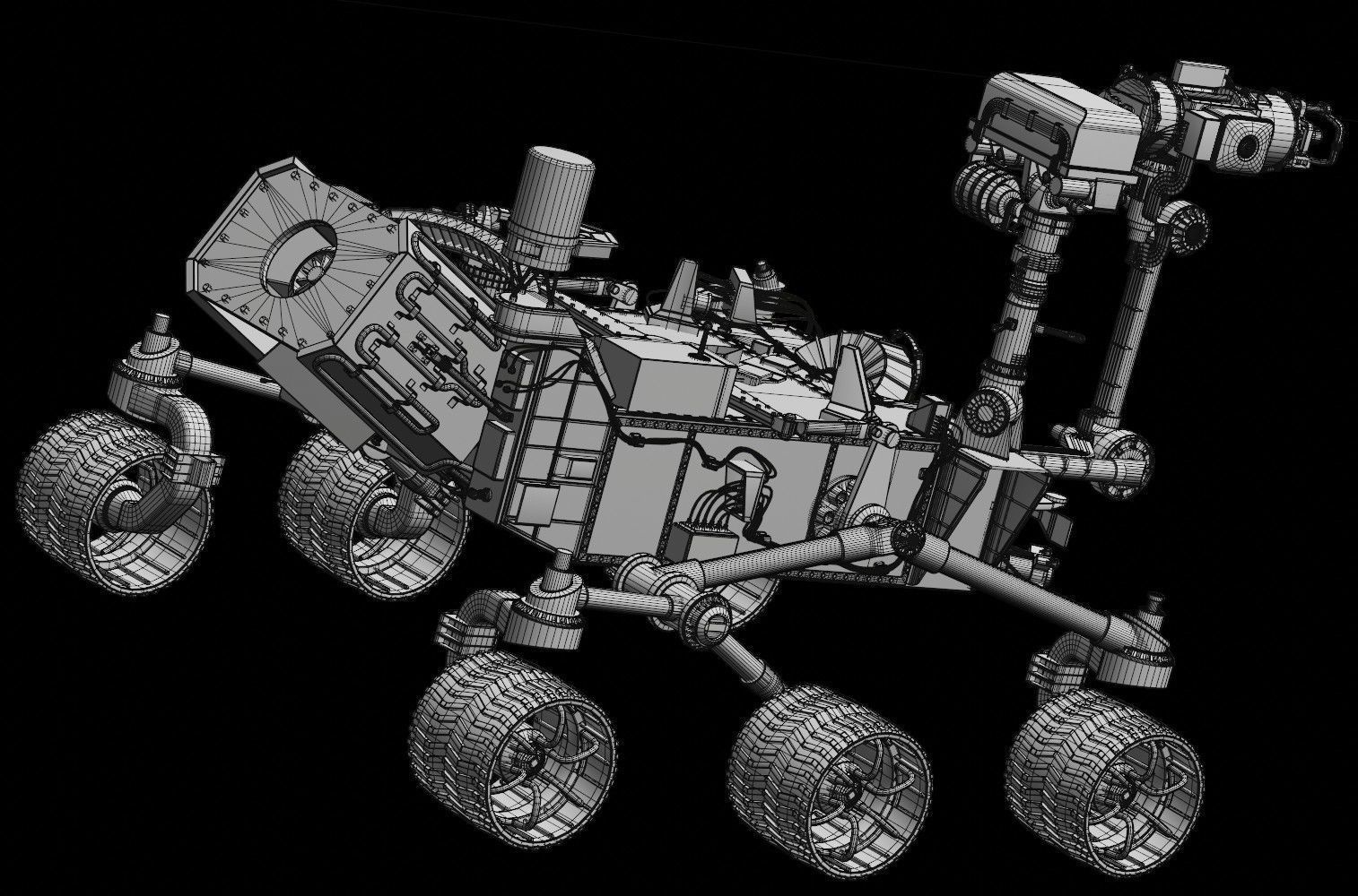 Perseverance Mars Rover 3D model | CGTrader