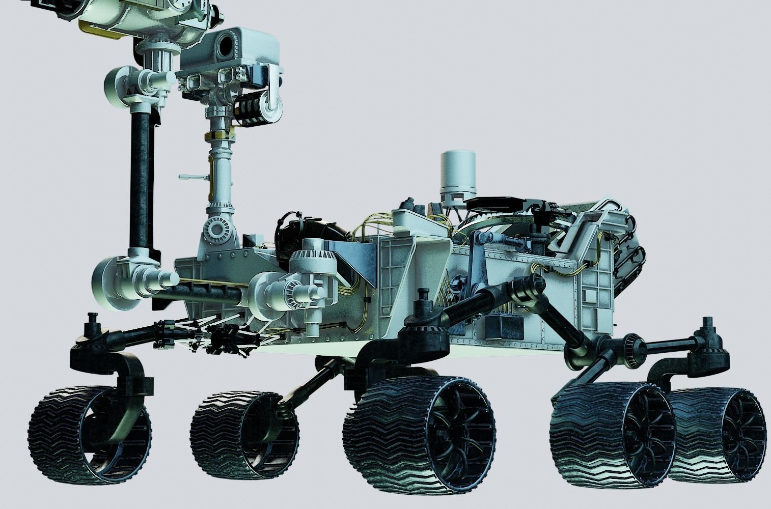 Perseverance Mars Rover 3D model | CGTrader