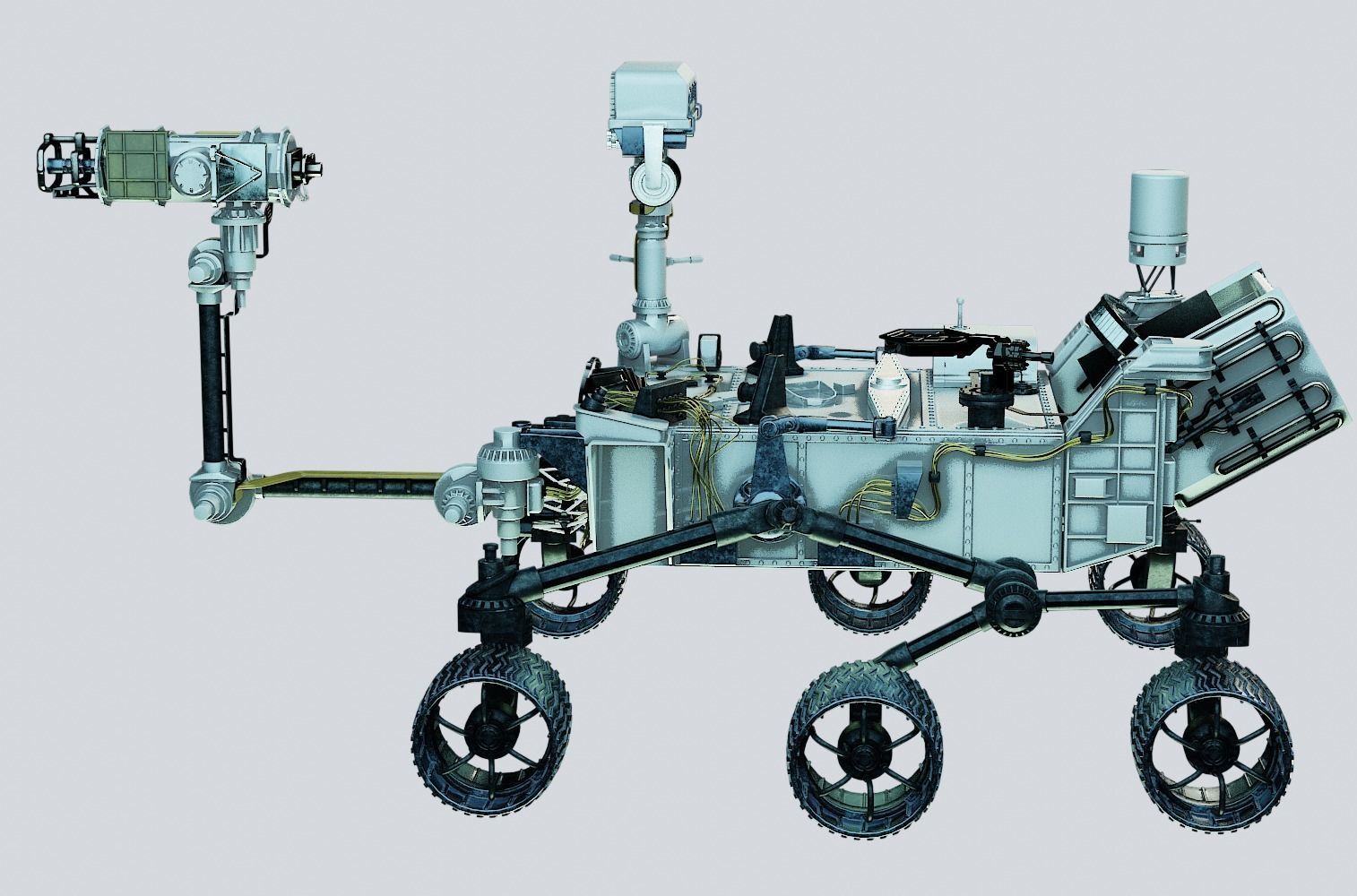 Perseverance Mars Rover 3D model | CGTrader