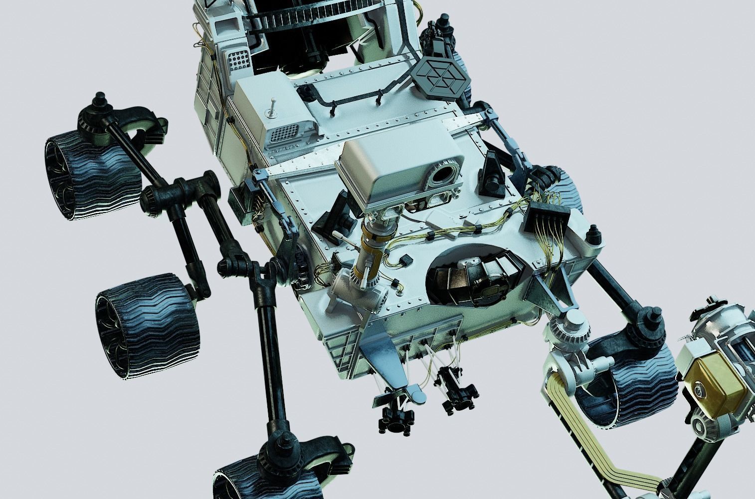 Perseverance Mars Rover 3D model | CGTrader