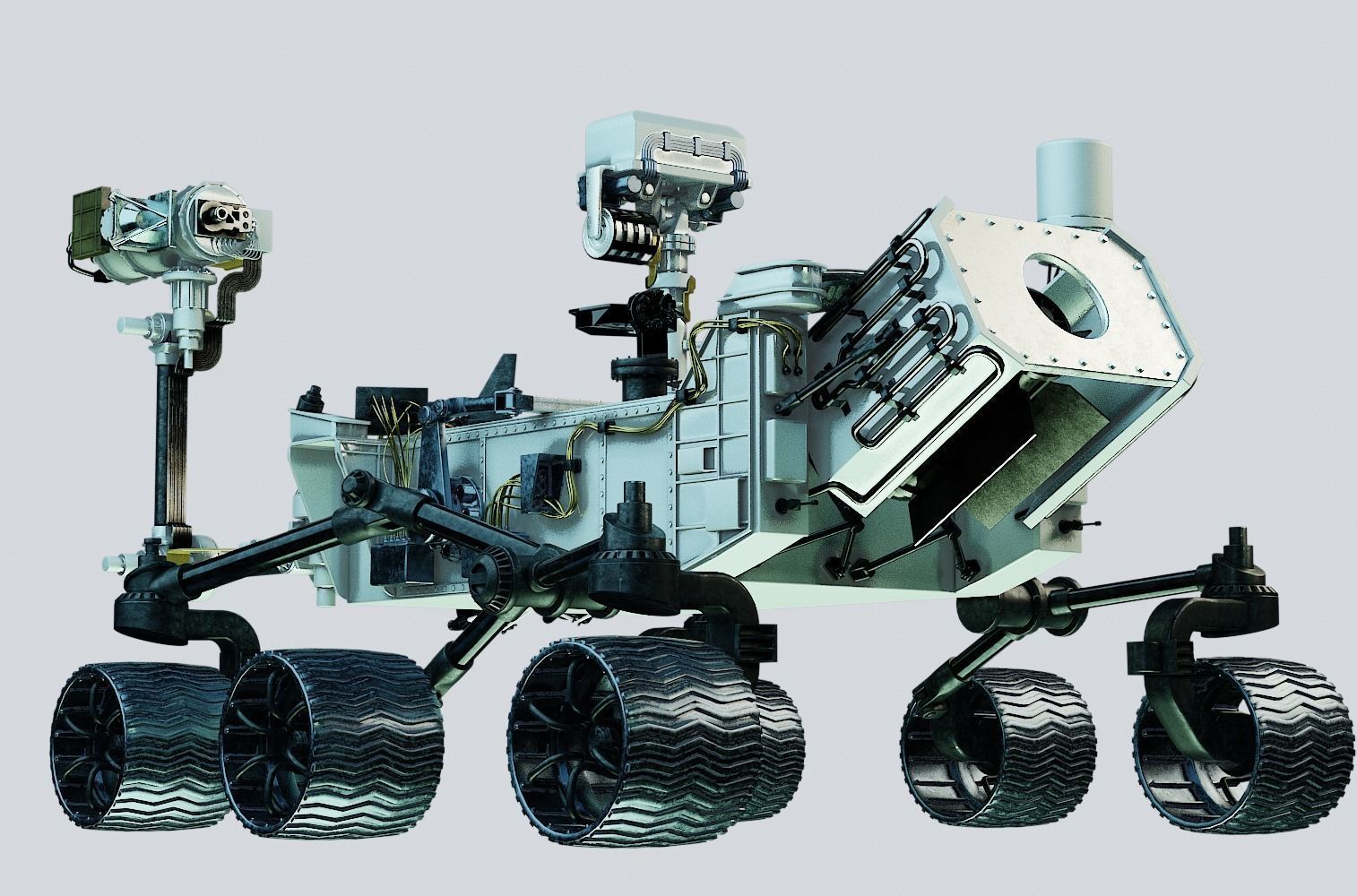 Perseverance Mars Rover 3D model | CGTrader