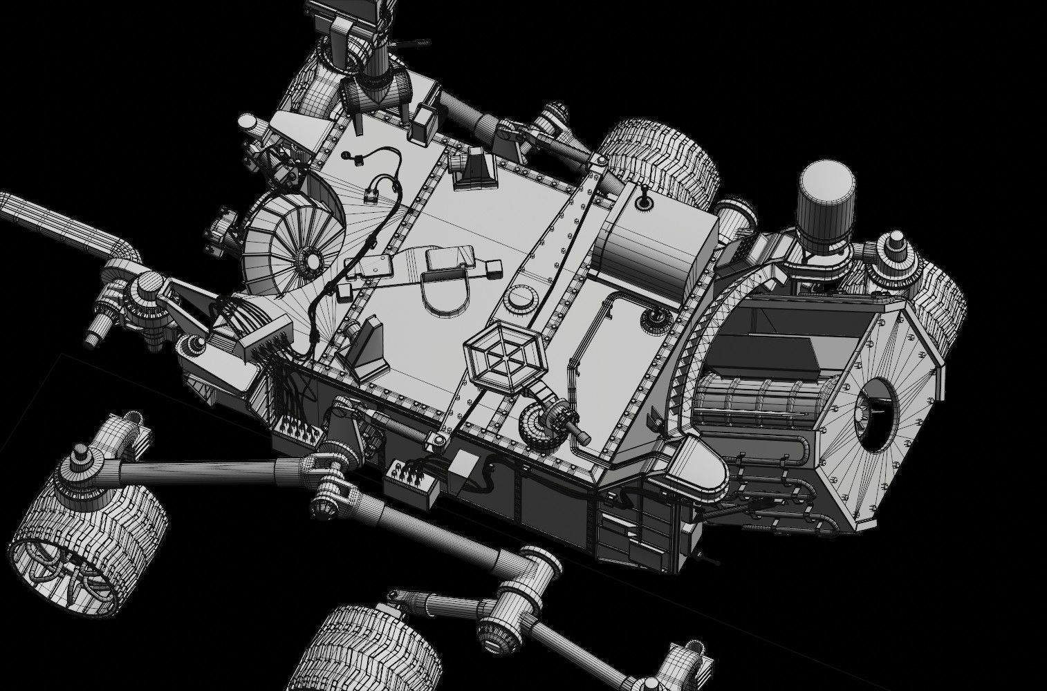 Perseverance Mars Rover 3D model | CGTrader