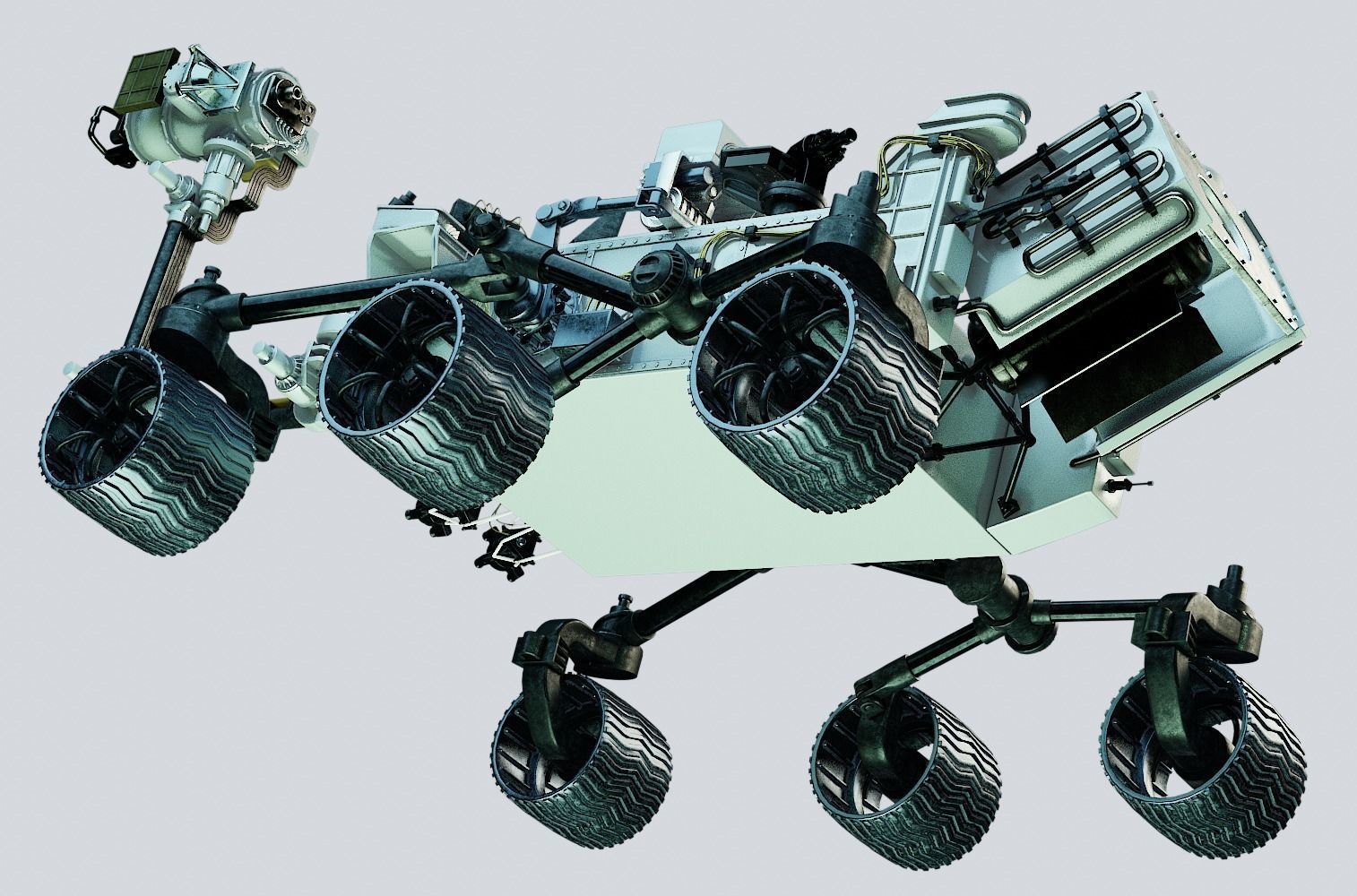 Perseverance Mars Rover 3D model | CGTrader