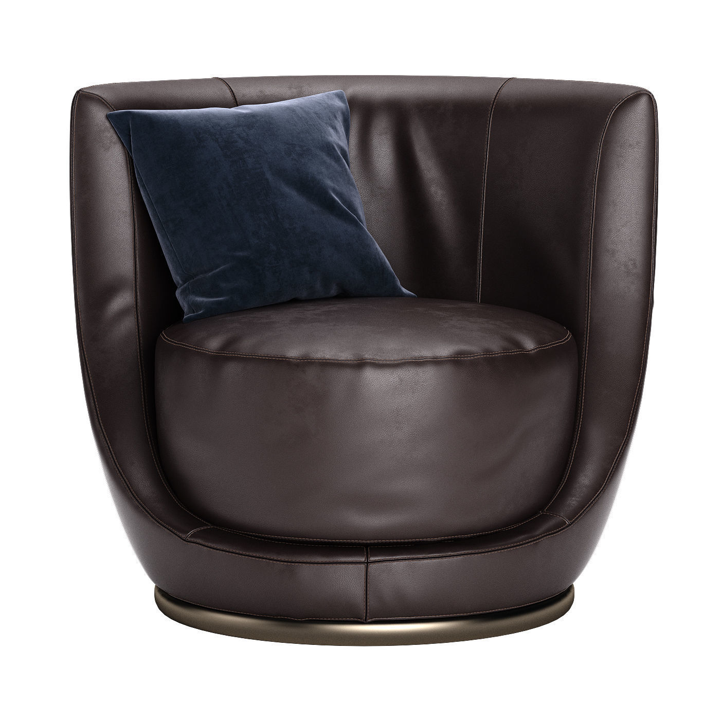 Longhi Laurent chair - Bag table set 3D model | CGTrader