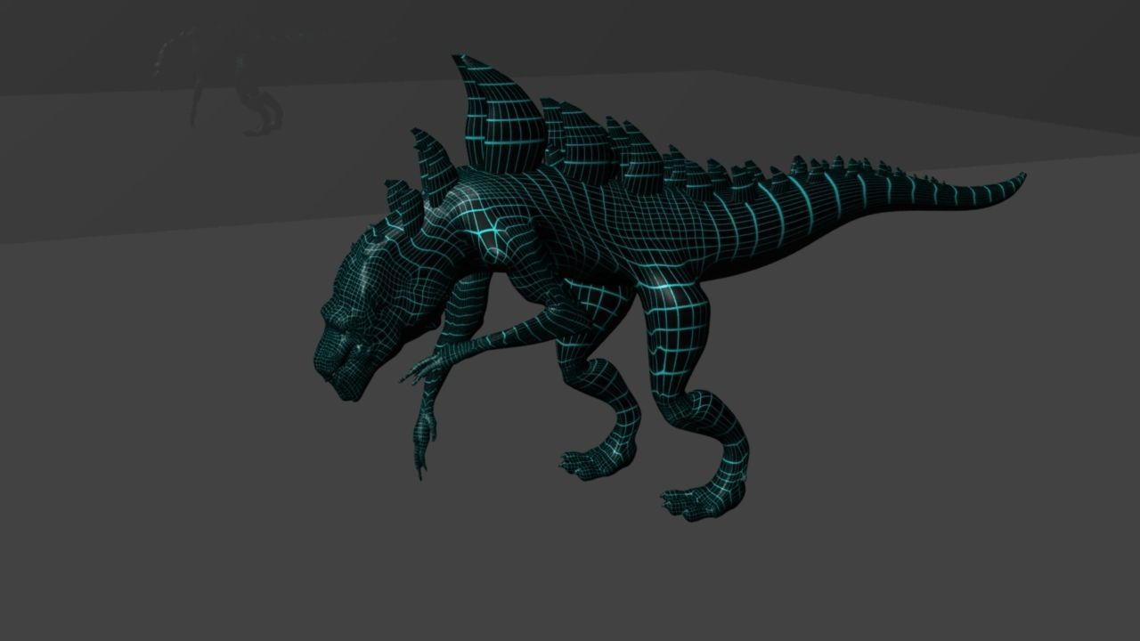 Lizard concept design 3D model | CGTrader