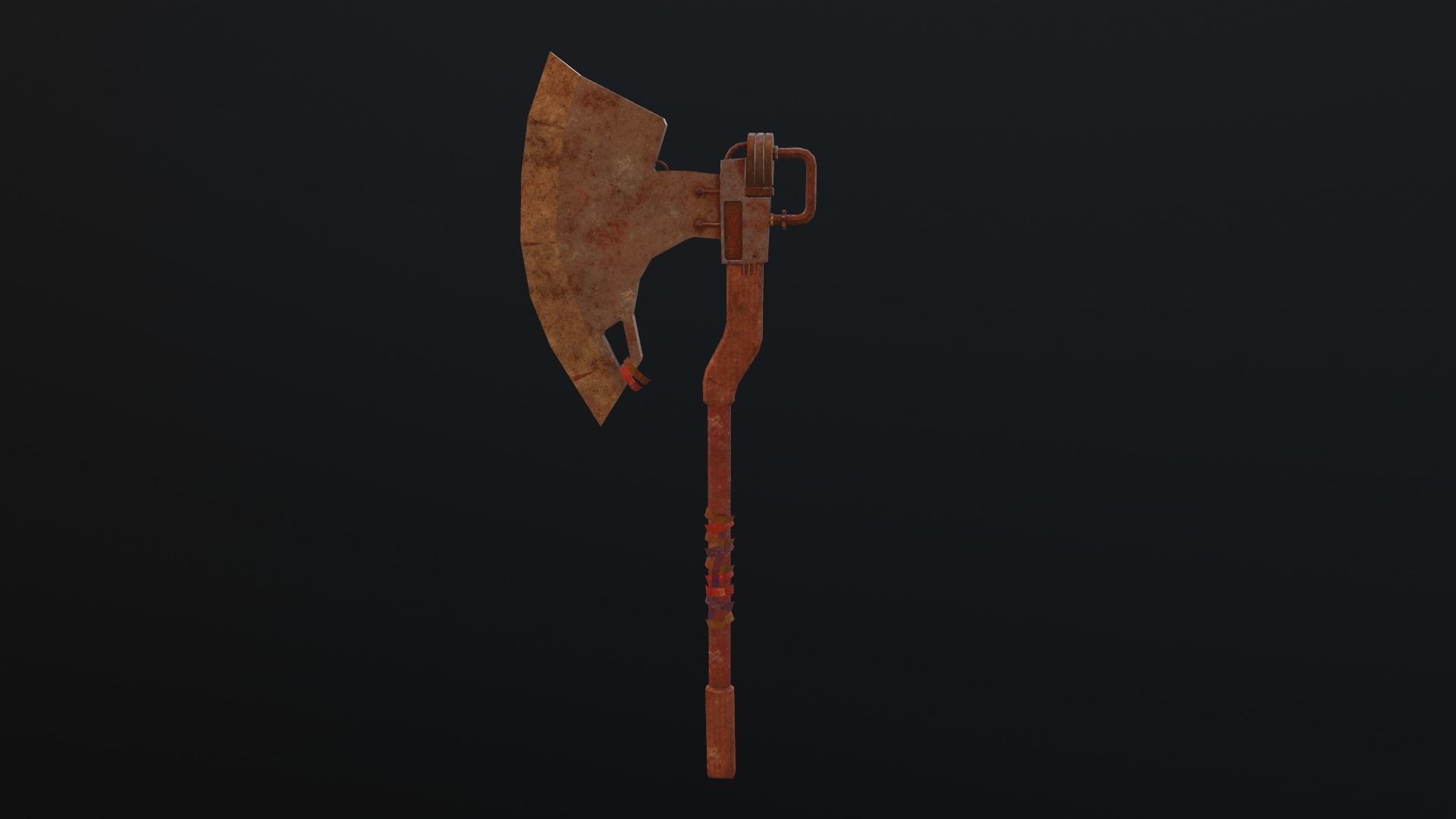 post-apocalyptic axe free VR / AR / low-poly 3D model | CGTrader