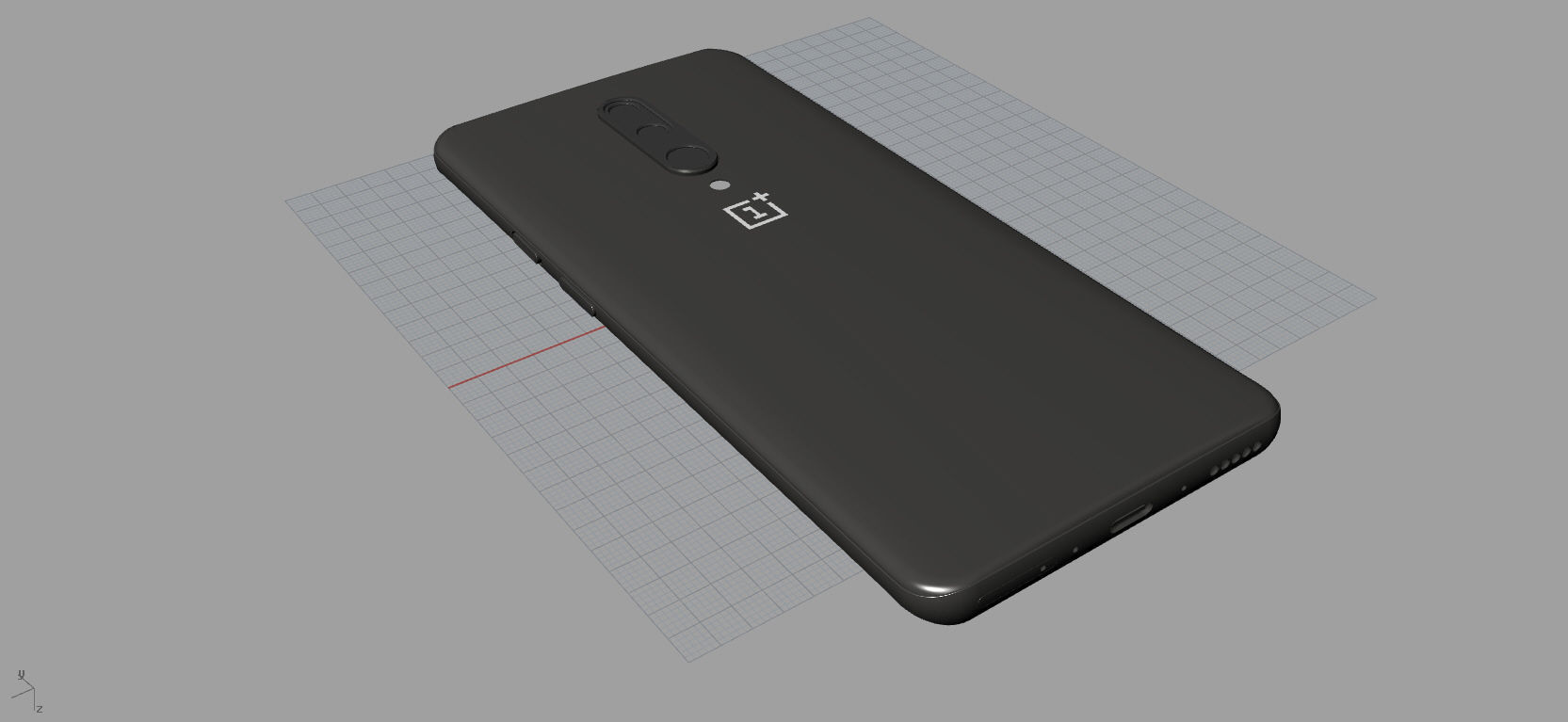 oneplus 7 pro black 3D Model 3D print model 3D model 3D printable ...