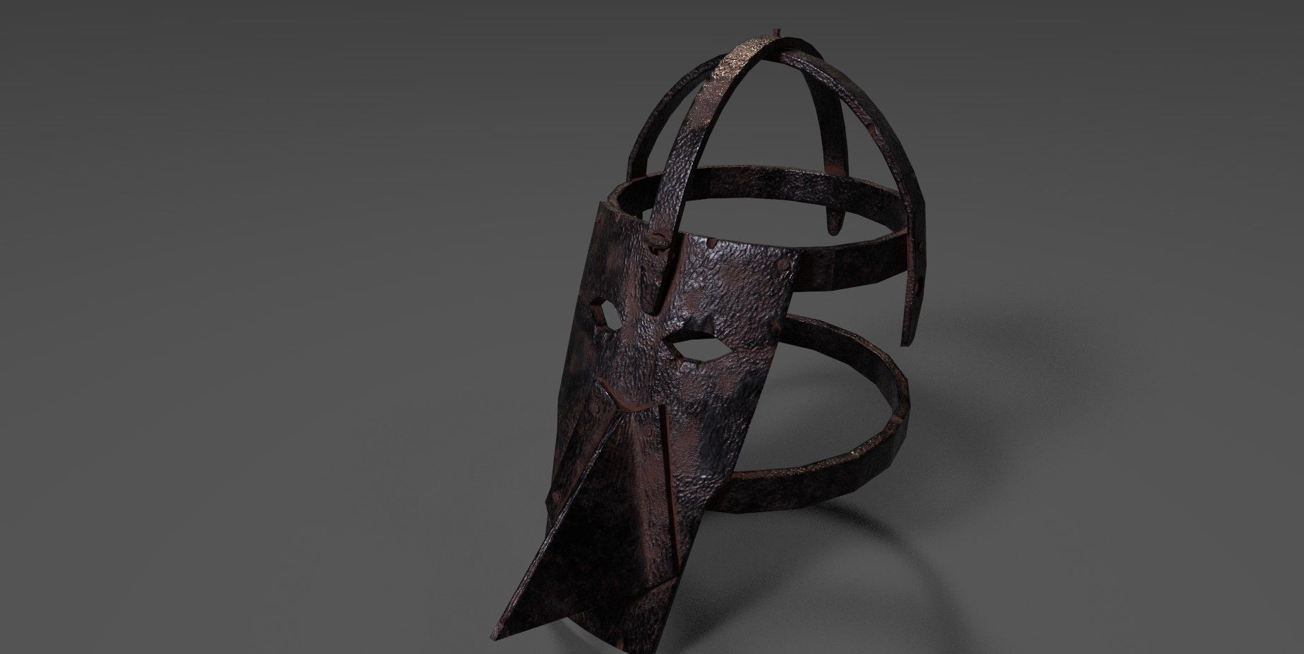 Iron Mask of Shame free VR / AR / low-poly 3D model | CGTrader