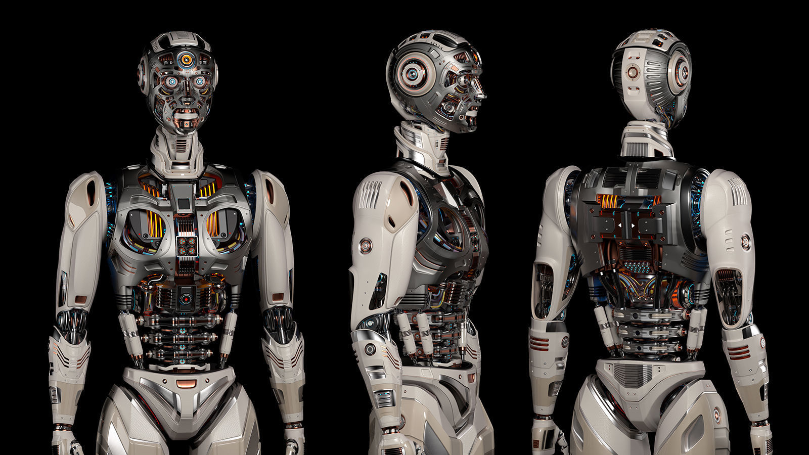 Robot Man 2 Rigged FULL EDITION 3D model rigged | CGTrader