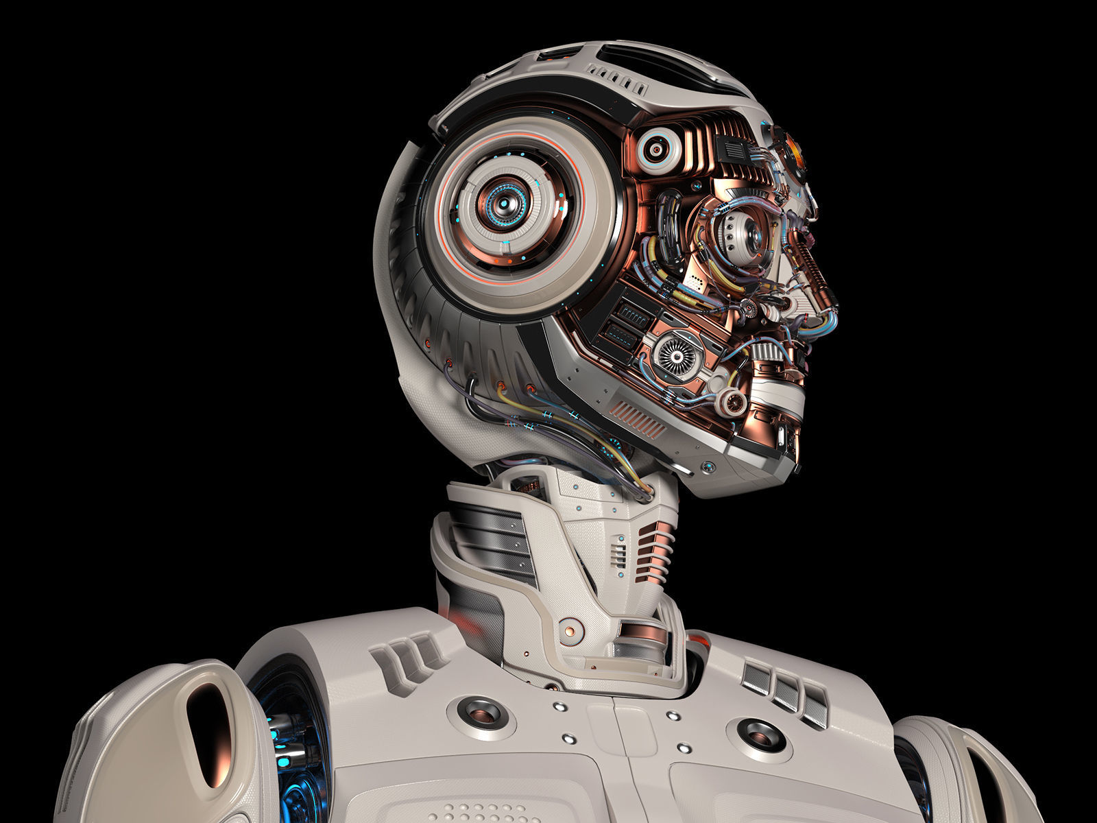 Robot Man 2 Rigged FULL EDITION 3D model rigged | CGTrader