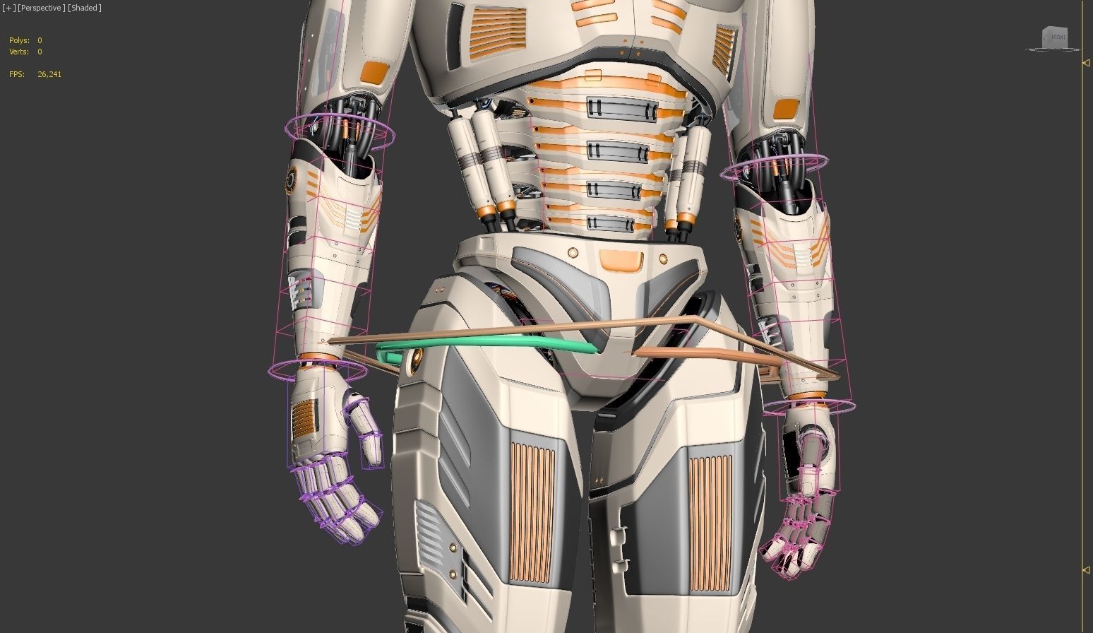 Robot Man 2 Rigged FULL EDITION 3D model rigged | CGTrader