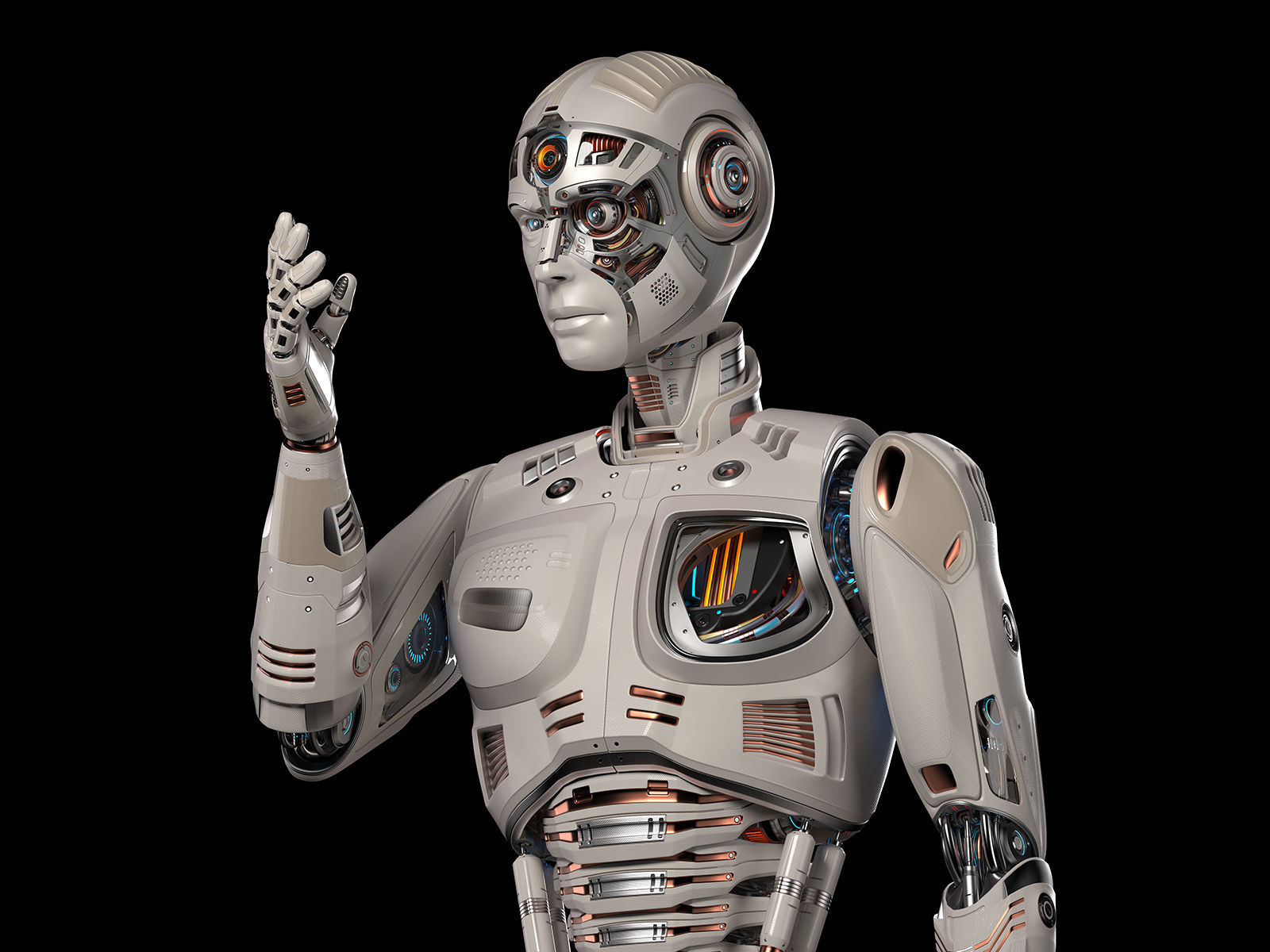 Robot Man 2 Rigged FULL EDITION 3D model rigged | CGTrader