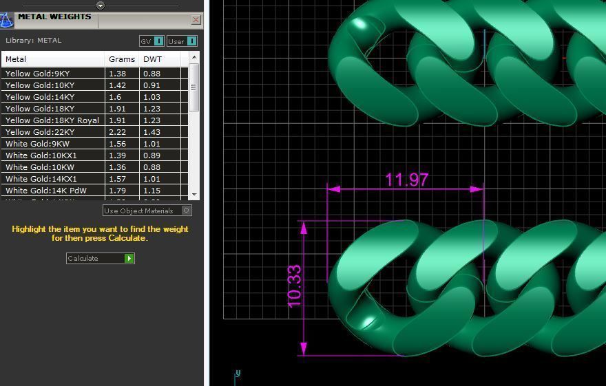 cuban chain just stl 3D model | CGTrader