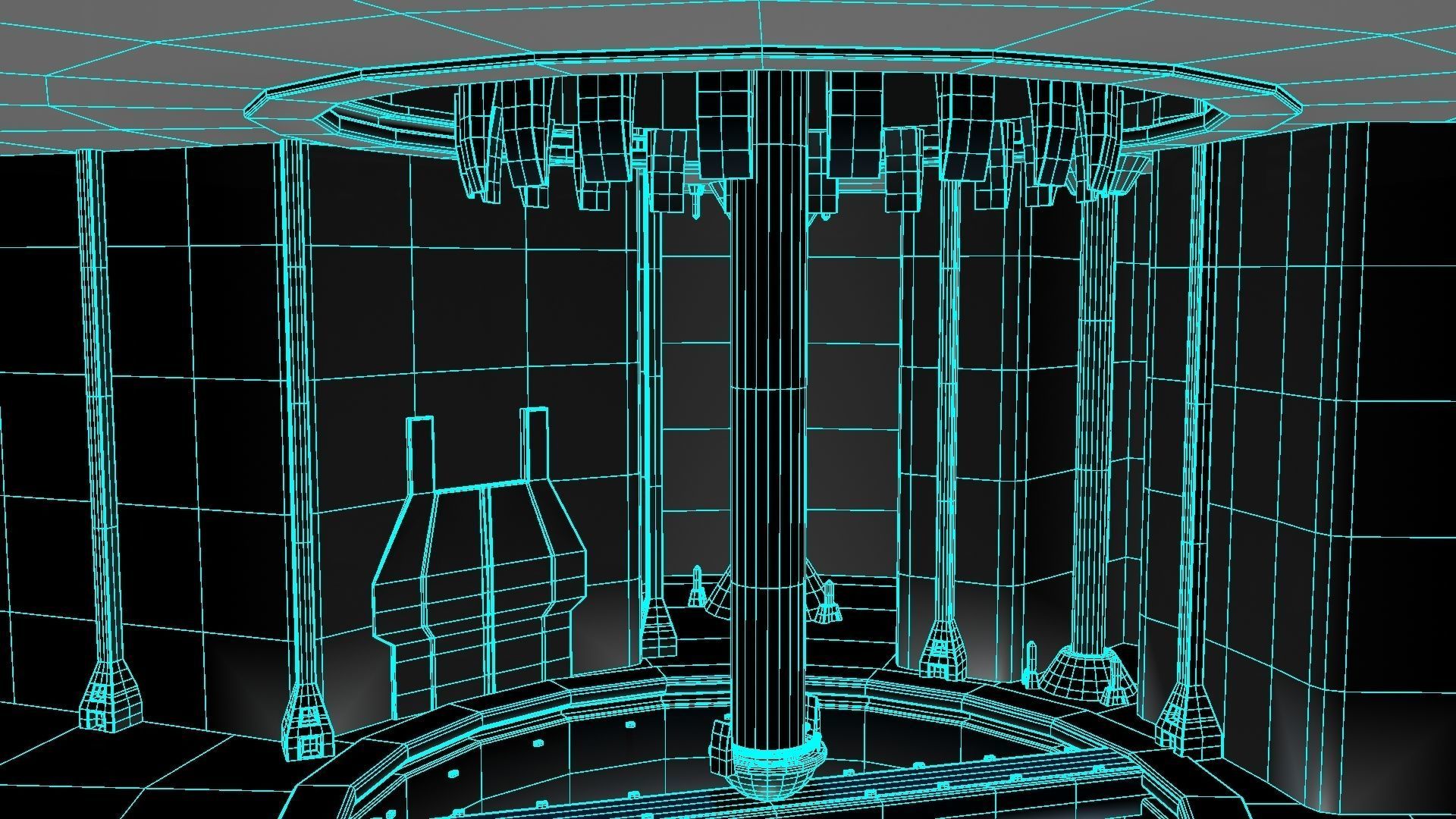 Alien concept scene 3D model | CGTrader