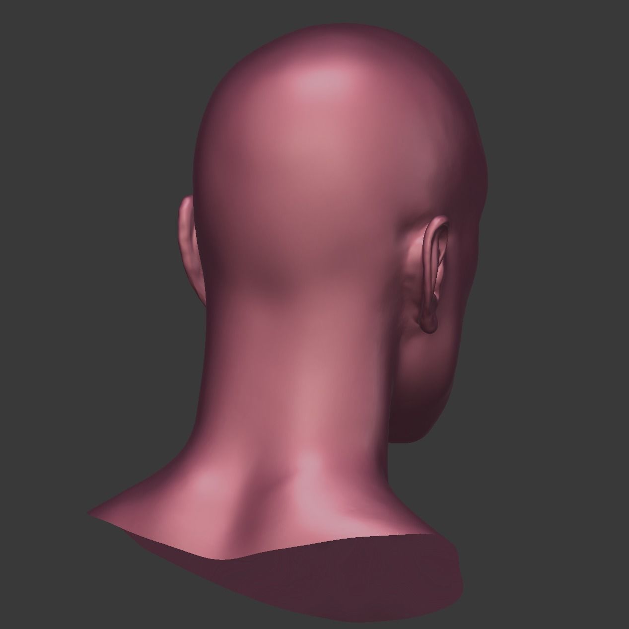 Bruce Willis face topology 3D model | CGTrader