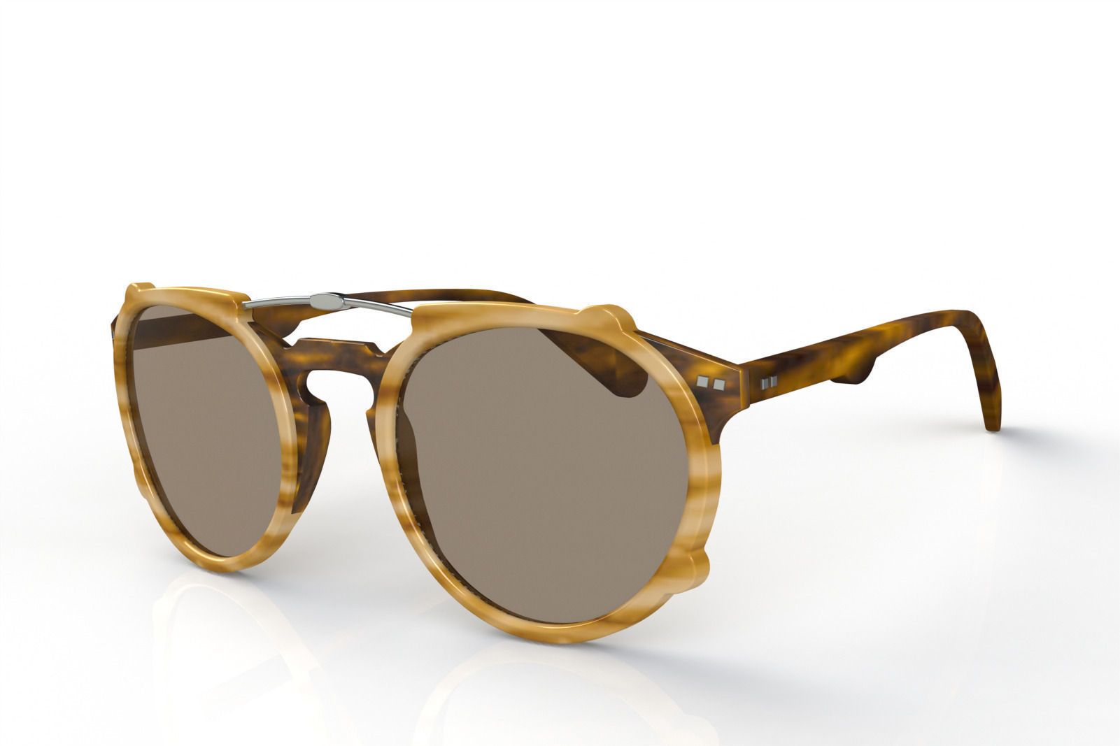 Sunglasses with clipon design 3D model | CGTrader