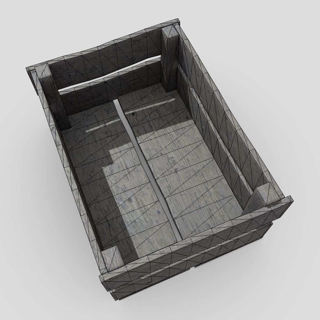 CC0 - Crate 5 wooden free VR / AR / low-poly 3D model | CGTrader