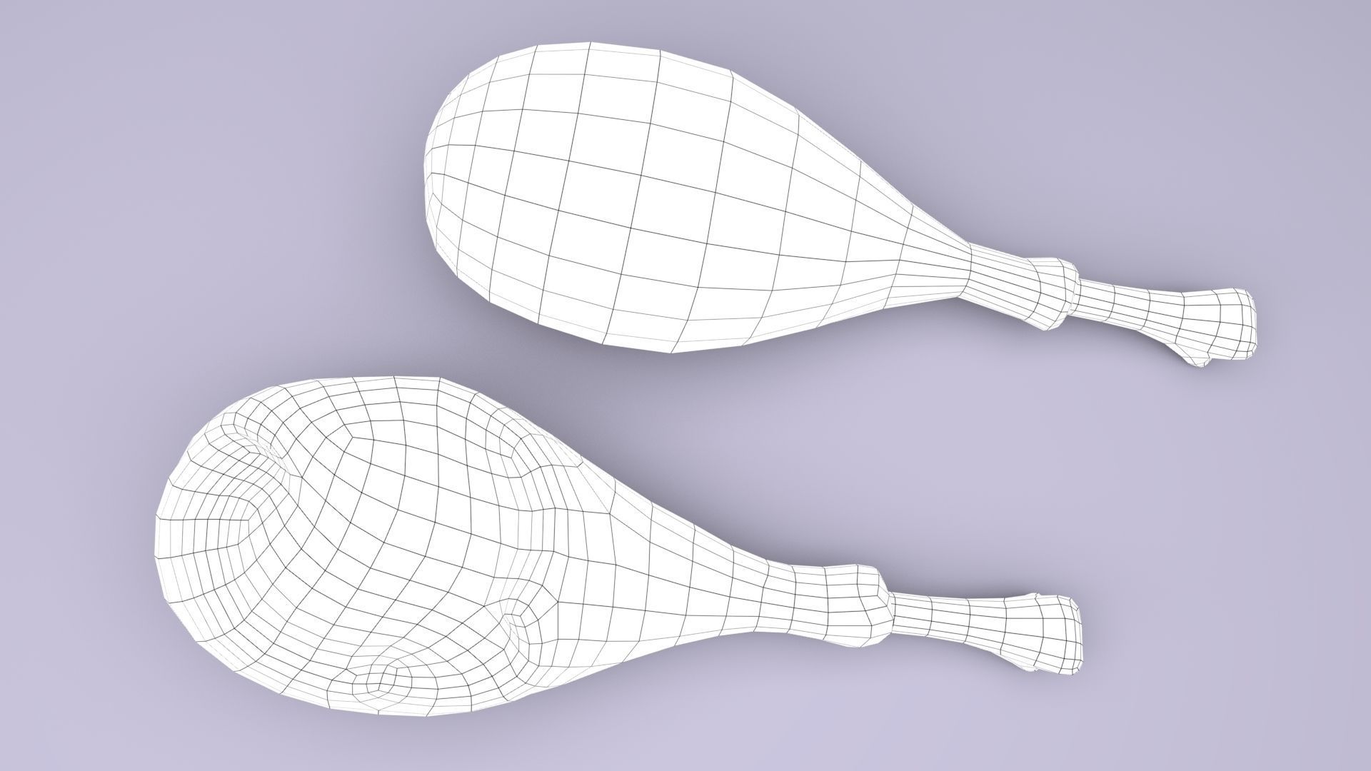 3D model Cartoon Chicken Leg VR / AR / low-poly | CGTrader