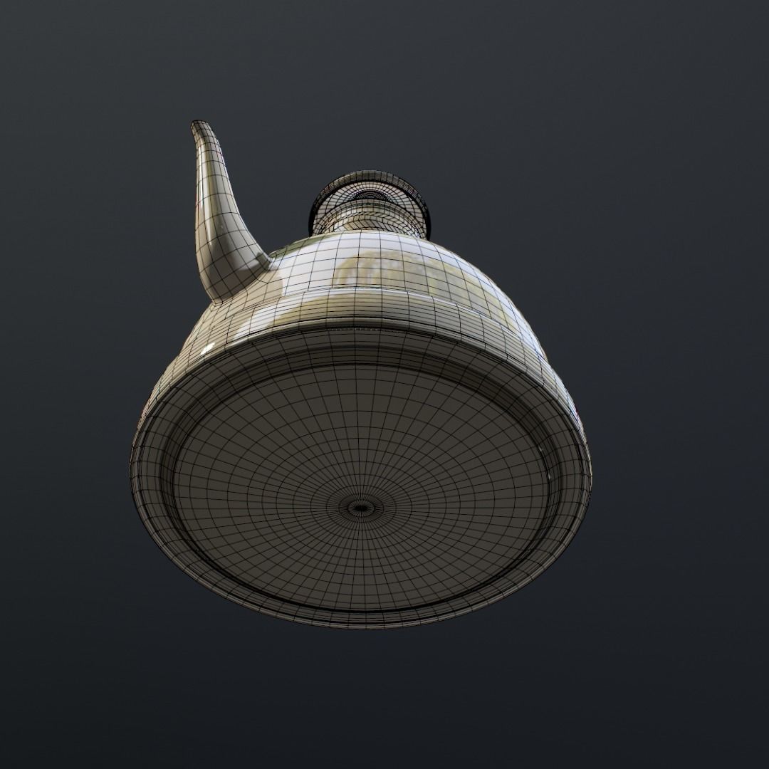 High Poly Teapot Game Asset 3D model | CGTrader