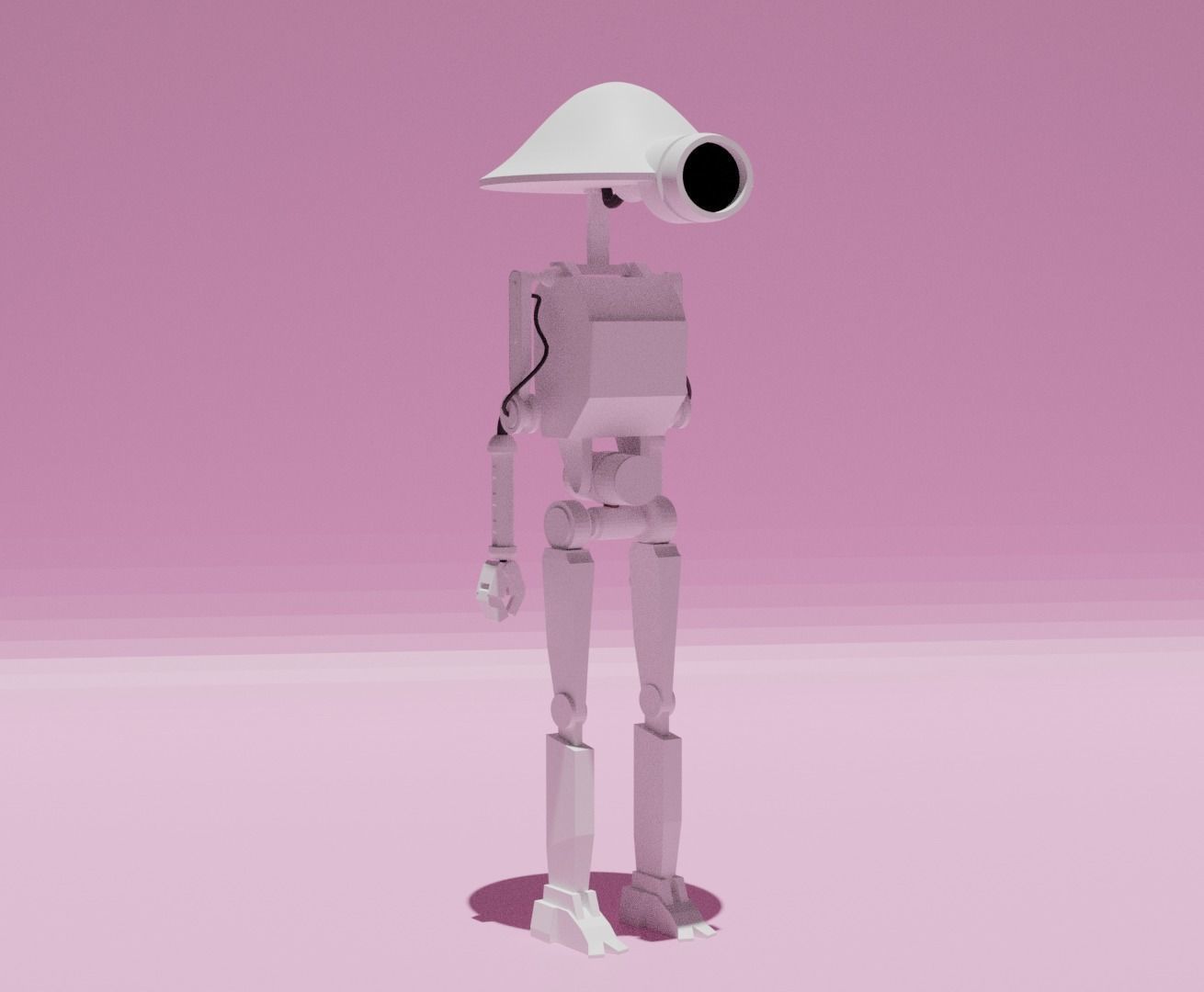 Pit Droid 3D model | CGTrader