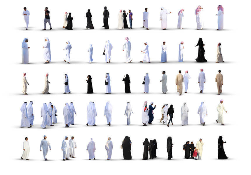 100 Full HD Arab people cutout collection Texture | CGTrader