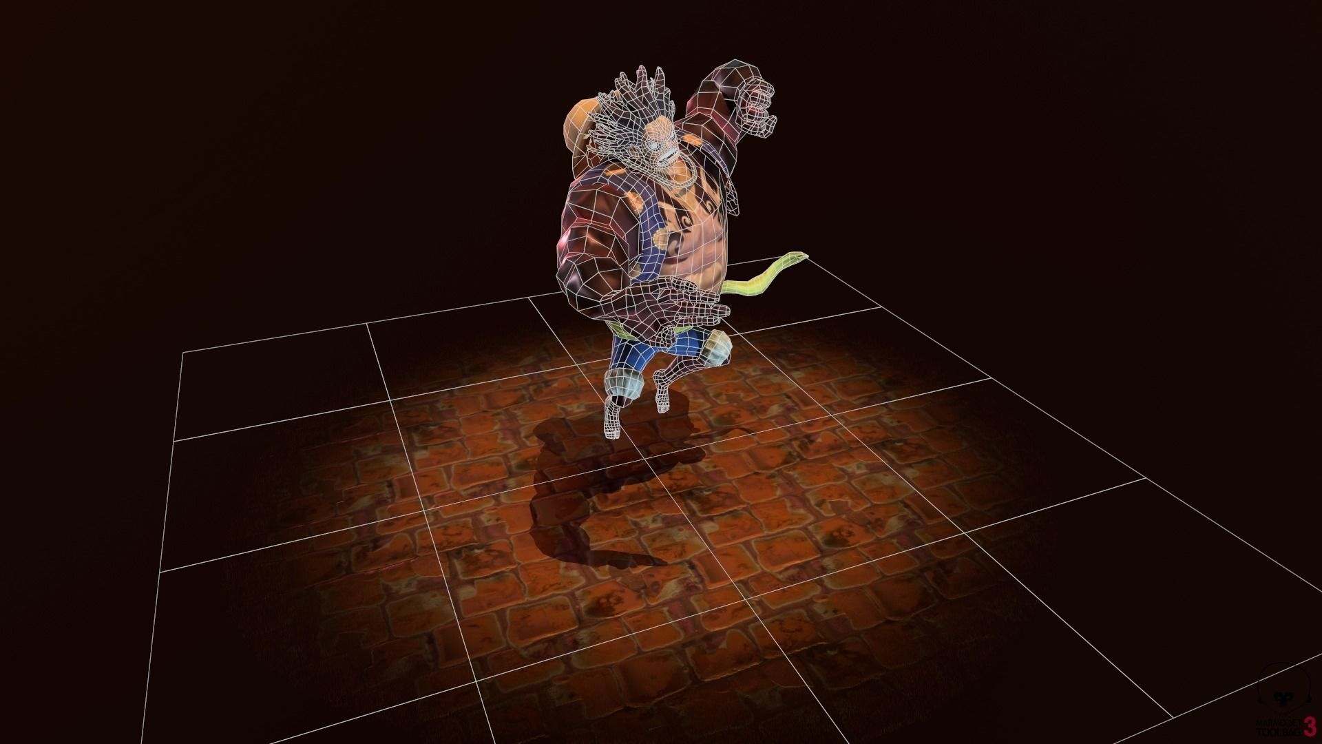 3D model Luffy Gearfour VR / AR / low-poly | CGTrader