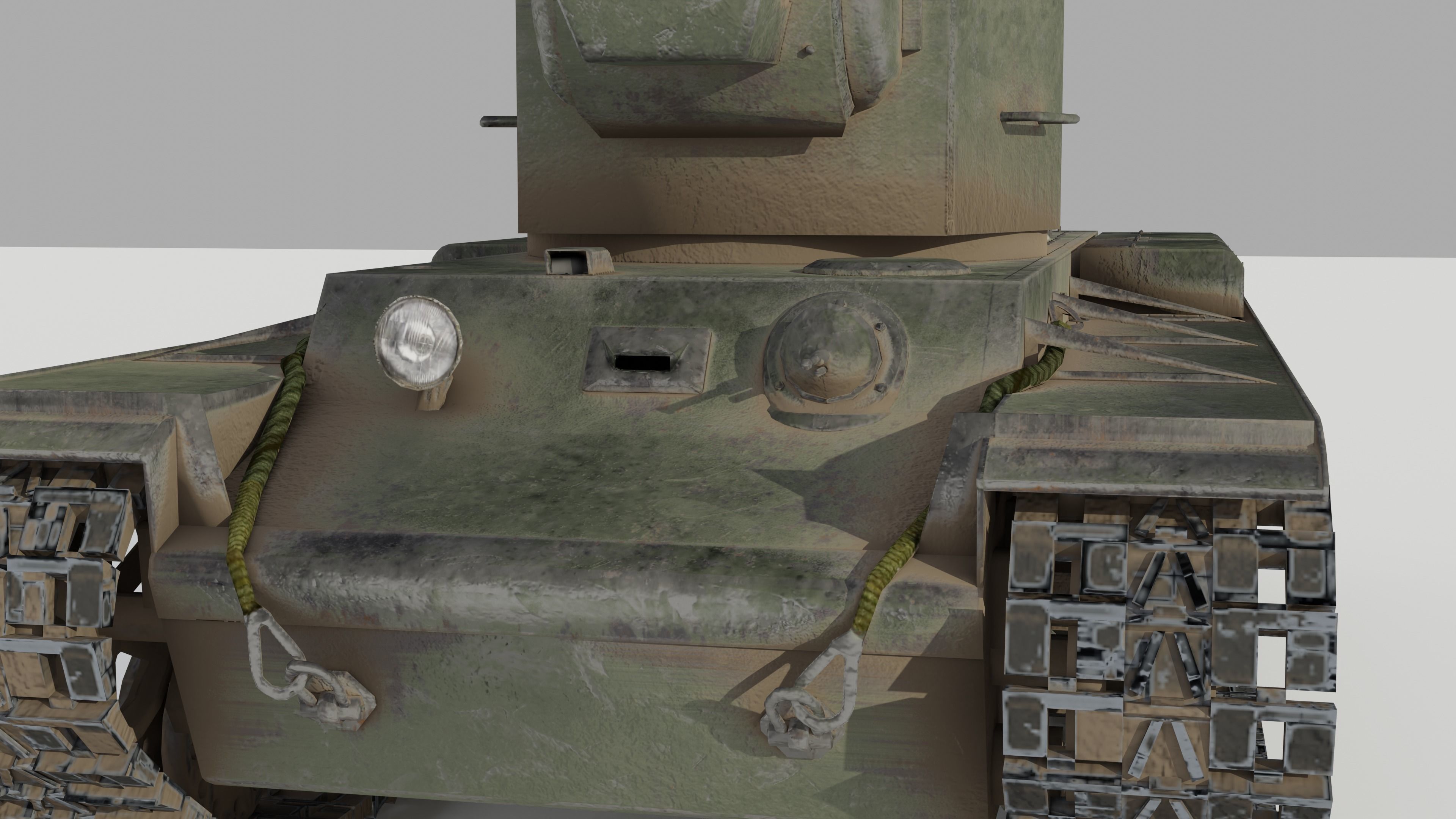 3D model KV 2 WW2 Soviet Heavy Tank VR / AR / low-poly | CGTrader