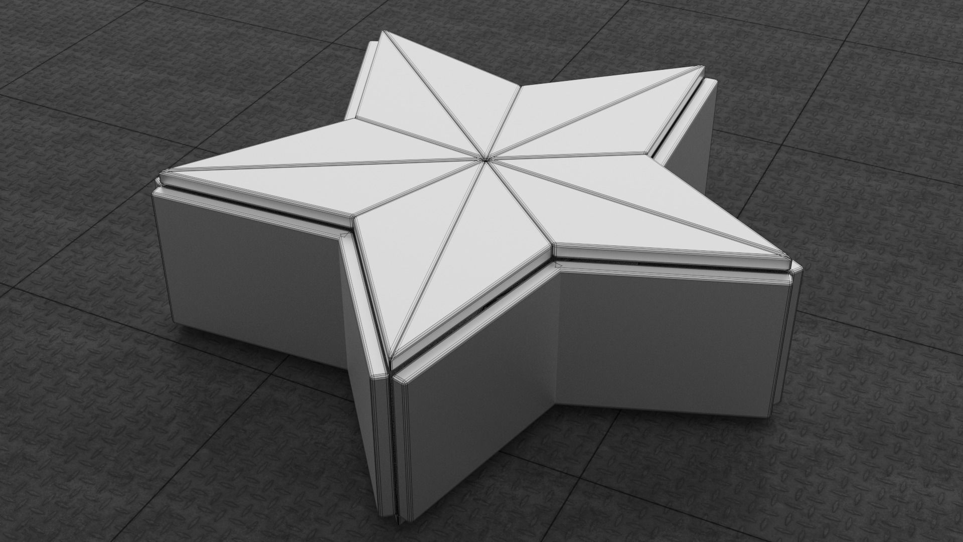 Star Decoration free 3D model 3D printable | CGTrader