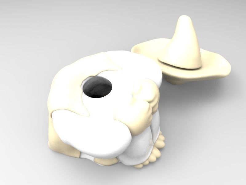 mexicano figurine of wizard 3D model | CGTrader