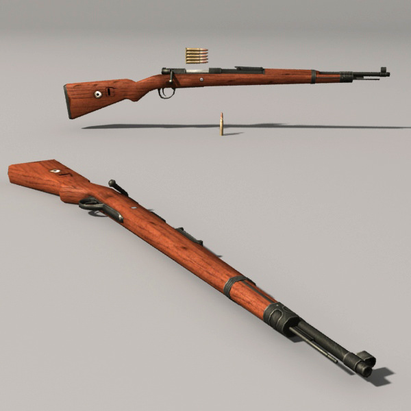 3D model Kar 98k VR / AR / low-poly | CGTrader