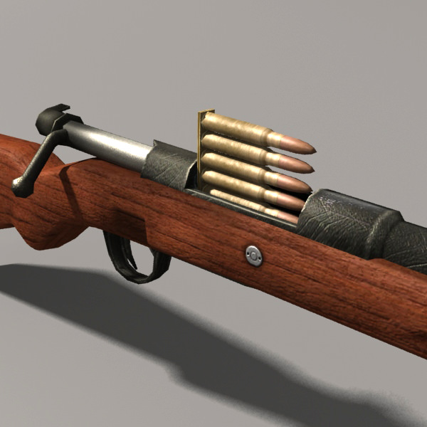 3D model Kar 98k VR / AR / low-poly | CGTrader