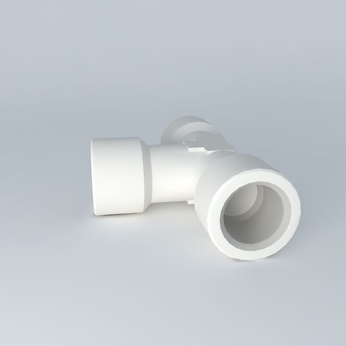 Triple Tee Round Female free 3D model | CGTrader