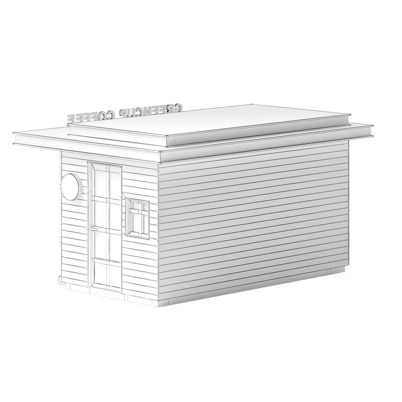 Coffee Kiosk 3D Model 3D model | CGTrader