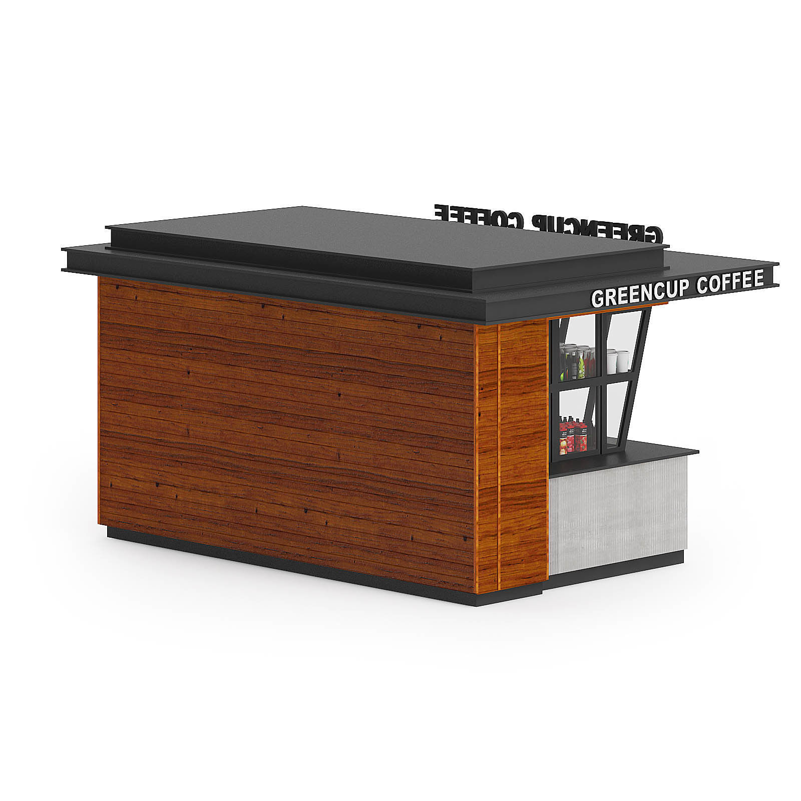 Coffee Kiosk 3D Model 3D model | CGTrader