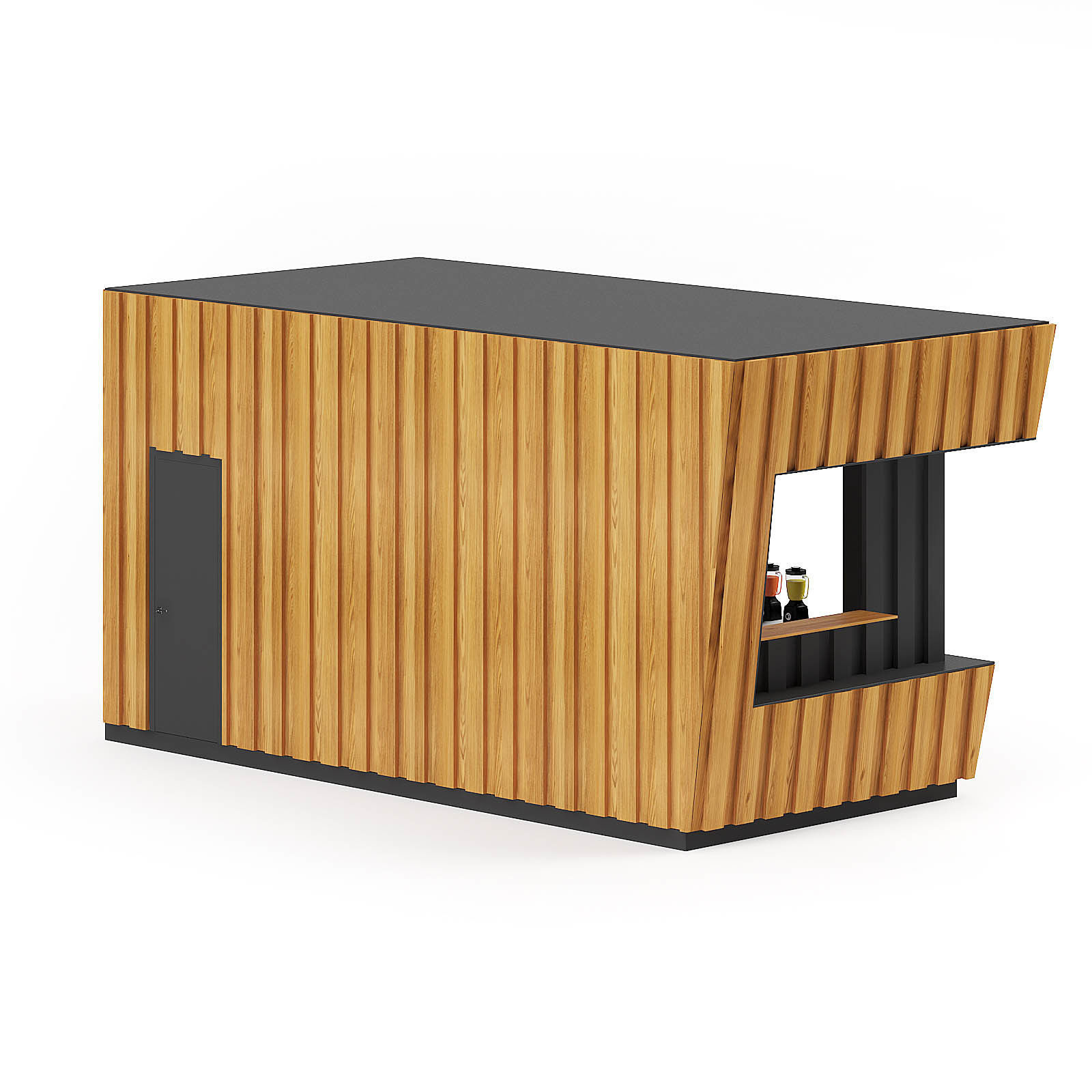 Coffee Kiosk 3D Model 3D model | CGTrader