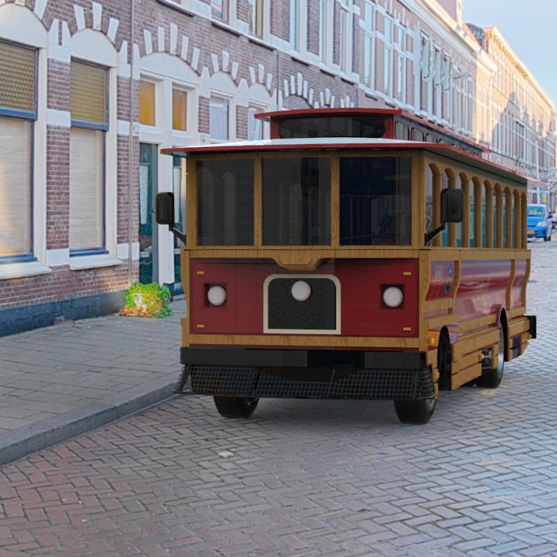 Trolley 3D Model OBJ - CGTrader.com