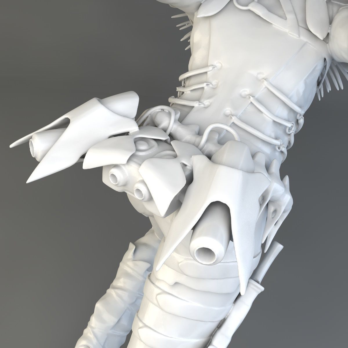 Wraith Beast Hunter Apex Legends 3D model 3D printable | CGTrader