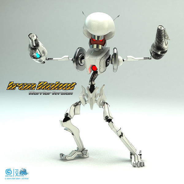 Robot Design 3D model | CGTrader