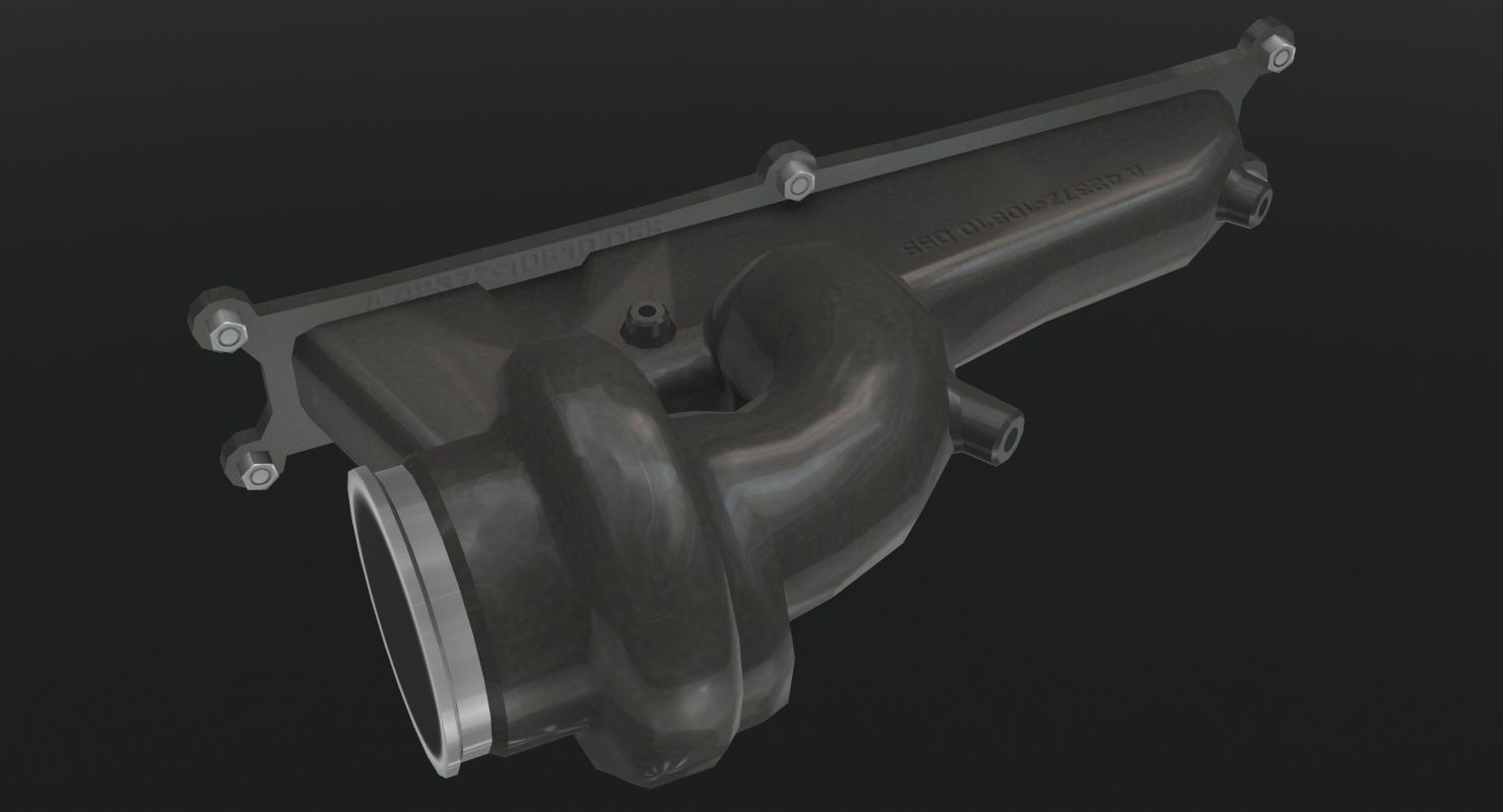 3D model Chrysler EDV EDT Turbo engine VR / AR / low-poly | CGTrader