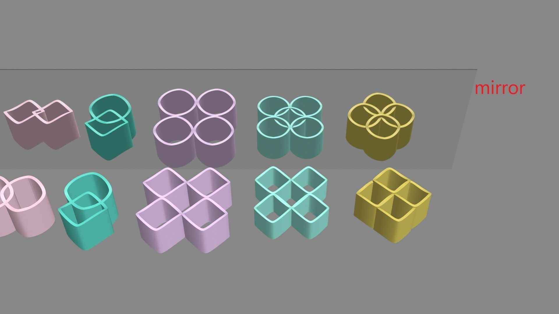 Ambiguous Cylinder Illusion 3d-printable 3D model 3D printable | CGTrader