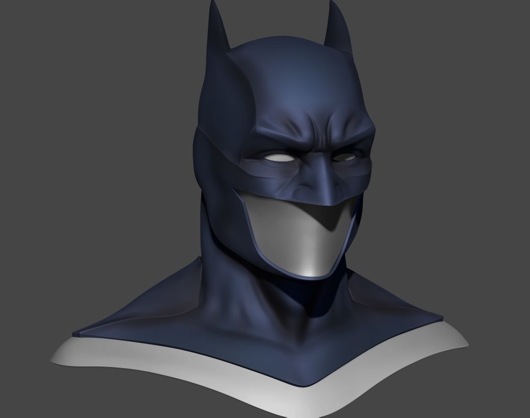 BATMAN REBIRTH COWL 3D model 3D printable | CGTrader