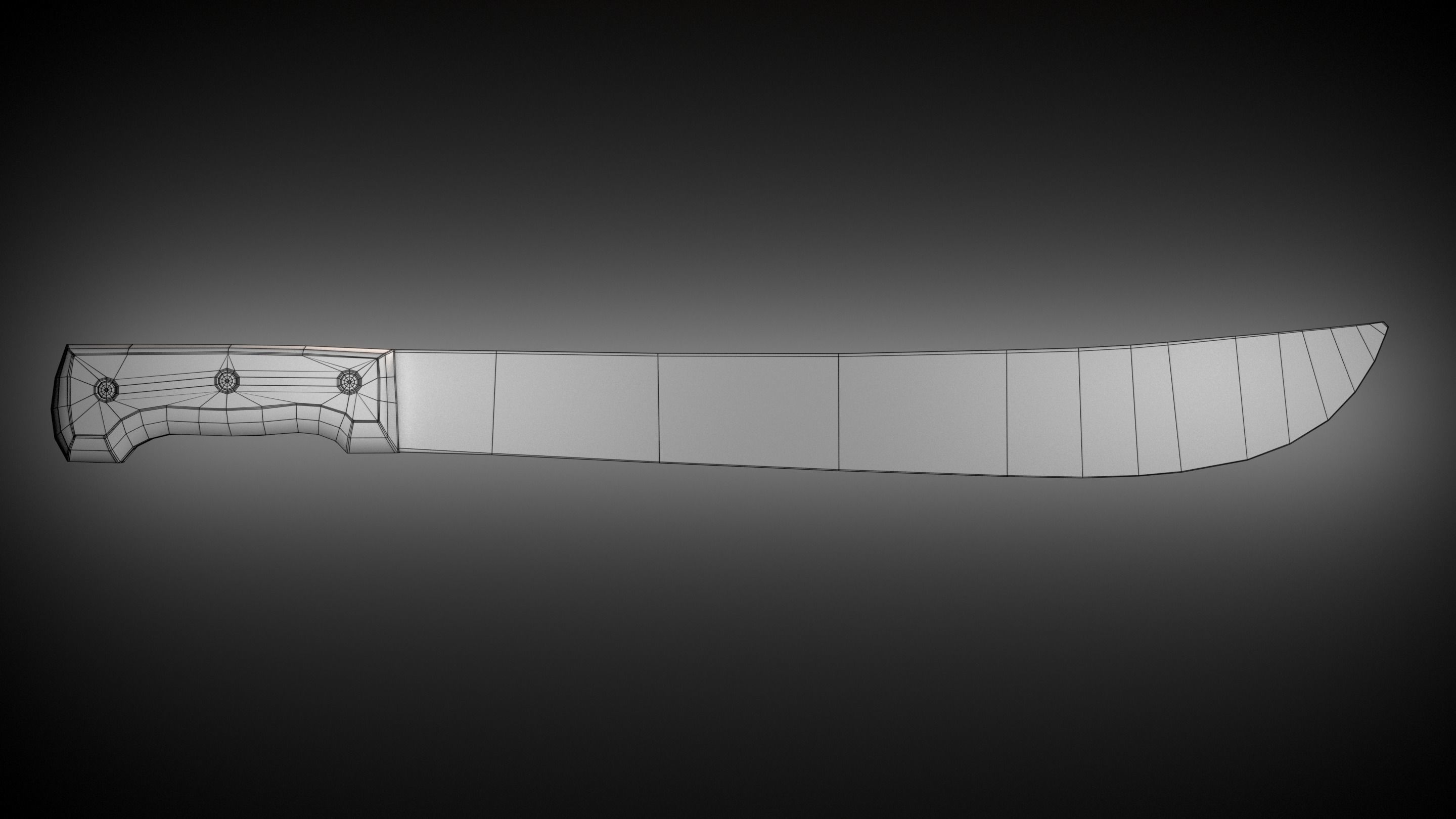 Rusty Machete 3D model | CGTrader