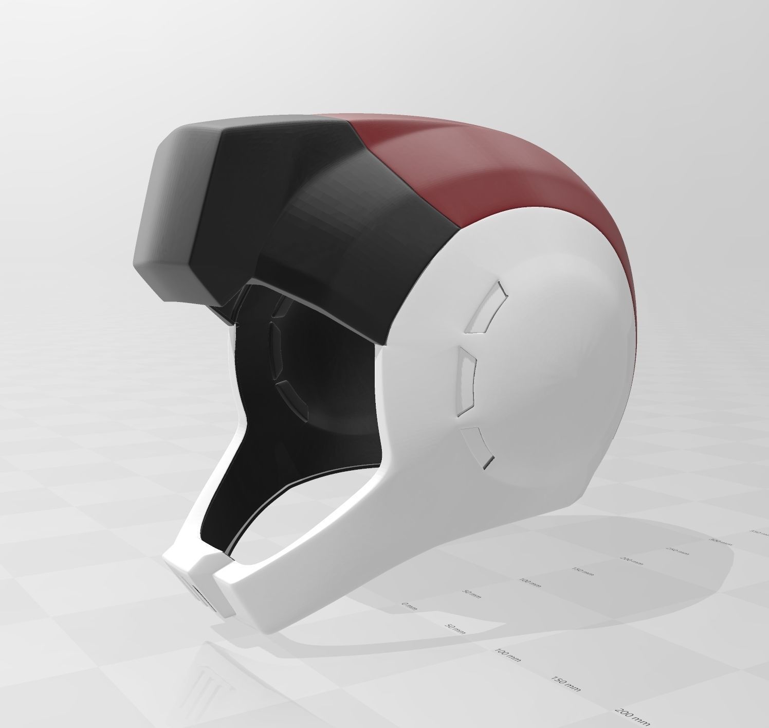 Gundam MS Pilot driver Helmet Zeon 08MS Inah Sakhalin 3D model 3D ...
