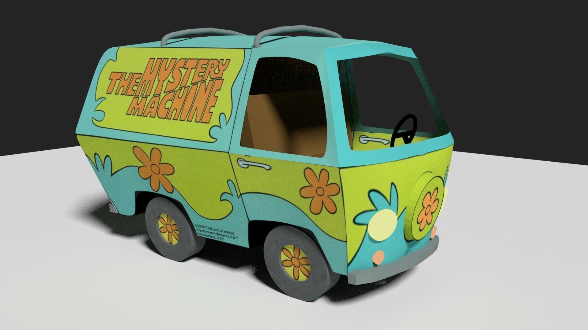 Mystery Machine 3D model | CGTrader