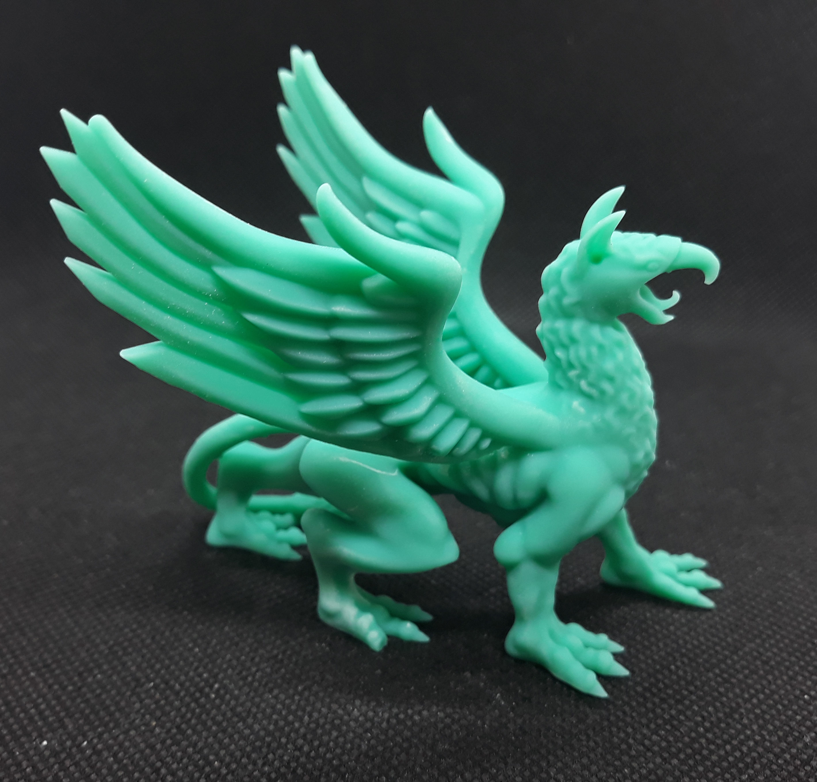 Griffon 3d print toy dragon with wings 3D model 3D printable | CGTrader