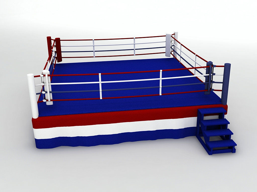 Sports Ring Boxing Wrestling Fighting 3D model | CGTrader