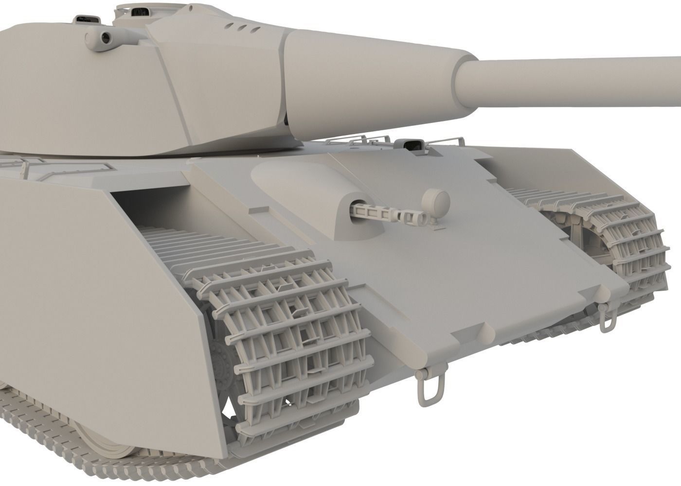 3D model German tank E79 Panther-III VR / AR / low-poly | CGTrader
