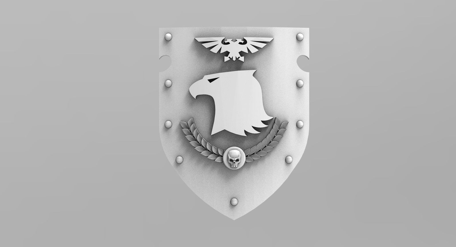 Raptor Power Shields 40k Version 1 3D model 3D printable | CGTrader