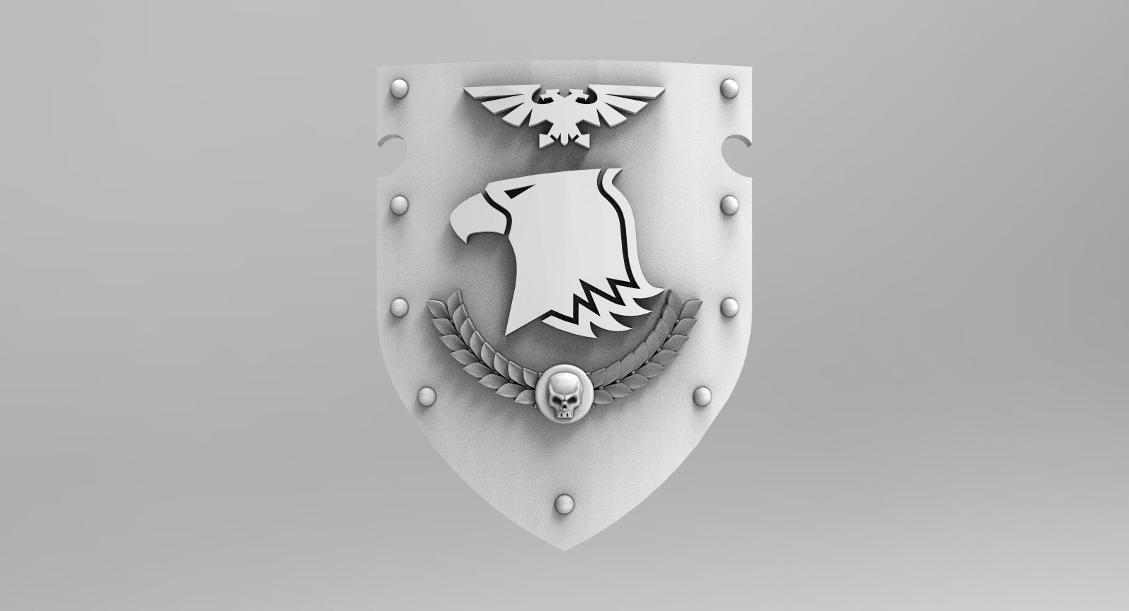 Raptor Power Shields 40k Version 2 3D model 3D printable | CGTrader